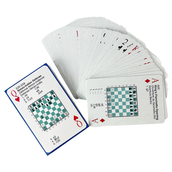 CHESS MEMORY GAMESPLAYING CARDS – Chesstronics